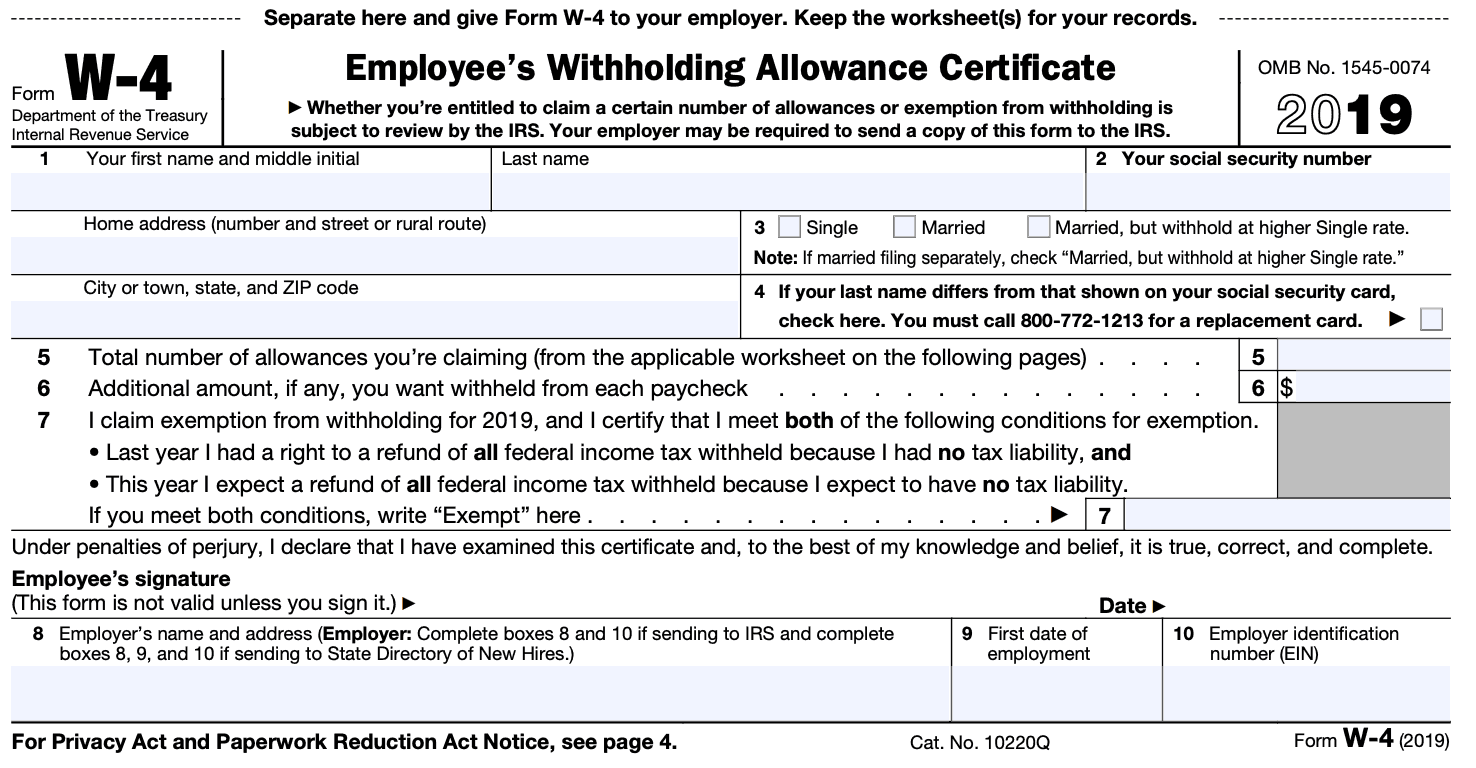 Should I Claim 1 or 0 Allowances On My W-4 To Lower My Taxes?