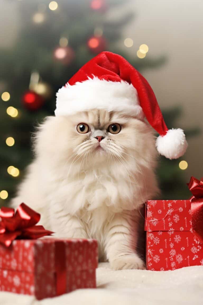 Adorable Christmas Cat Pictures Ideas - BeCentsational