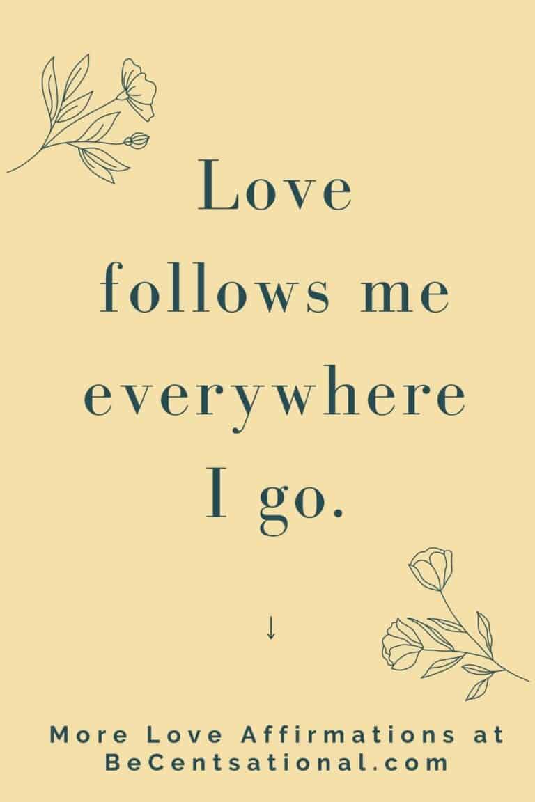 170 Love Affirmations to Attract Love and Romance - BeCentsational