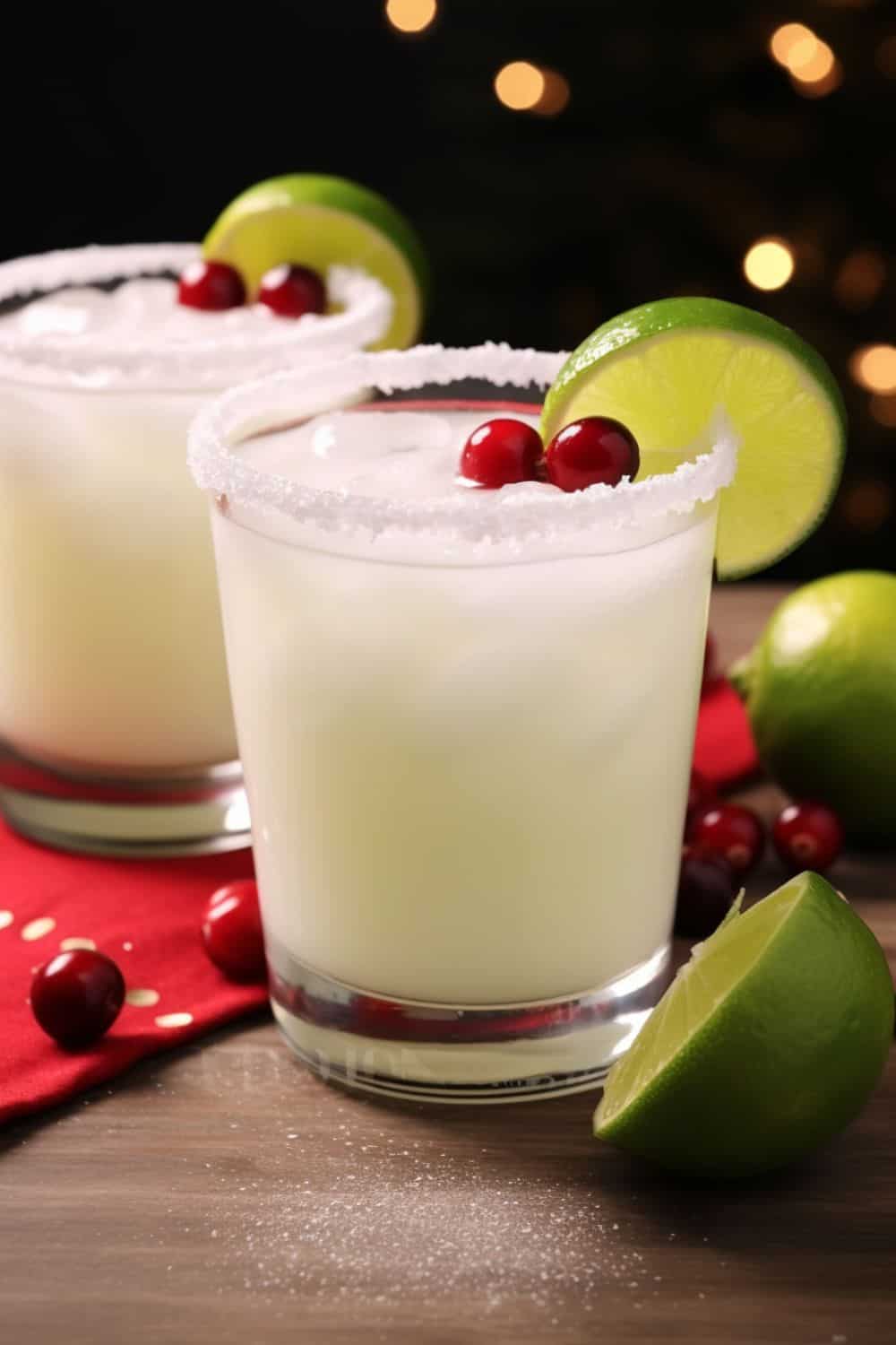 White Christmas Margarita - BeCentsational