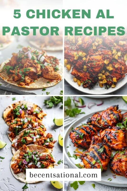 5 Simple Chicken Al Pastor Recipes - BeCentsational