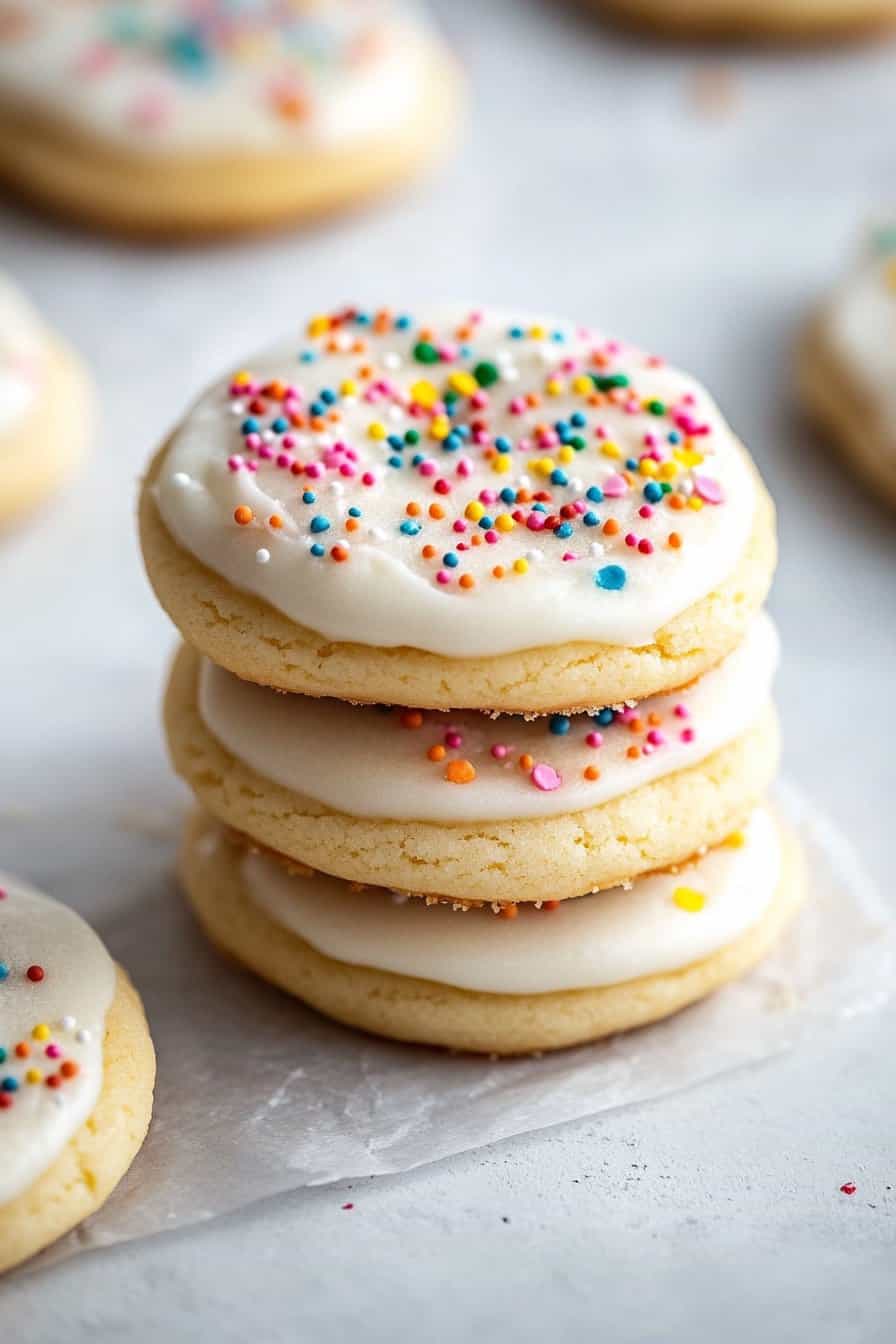 Frosted Sugar Cookies - BeCentsational