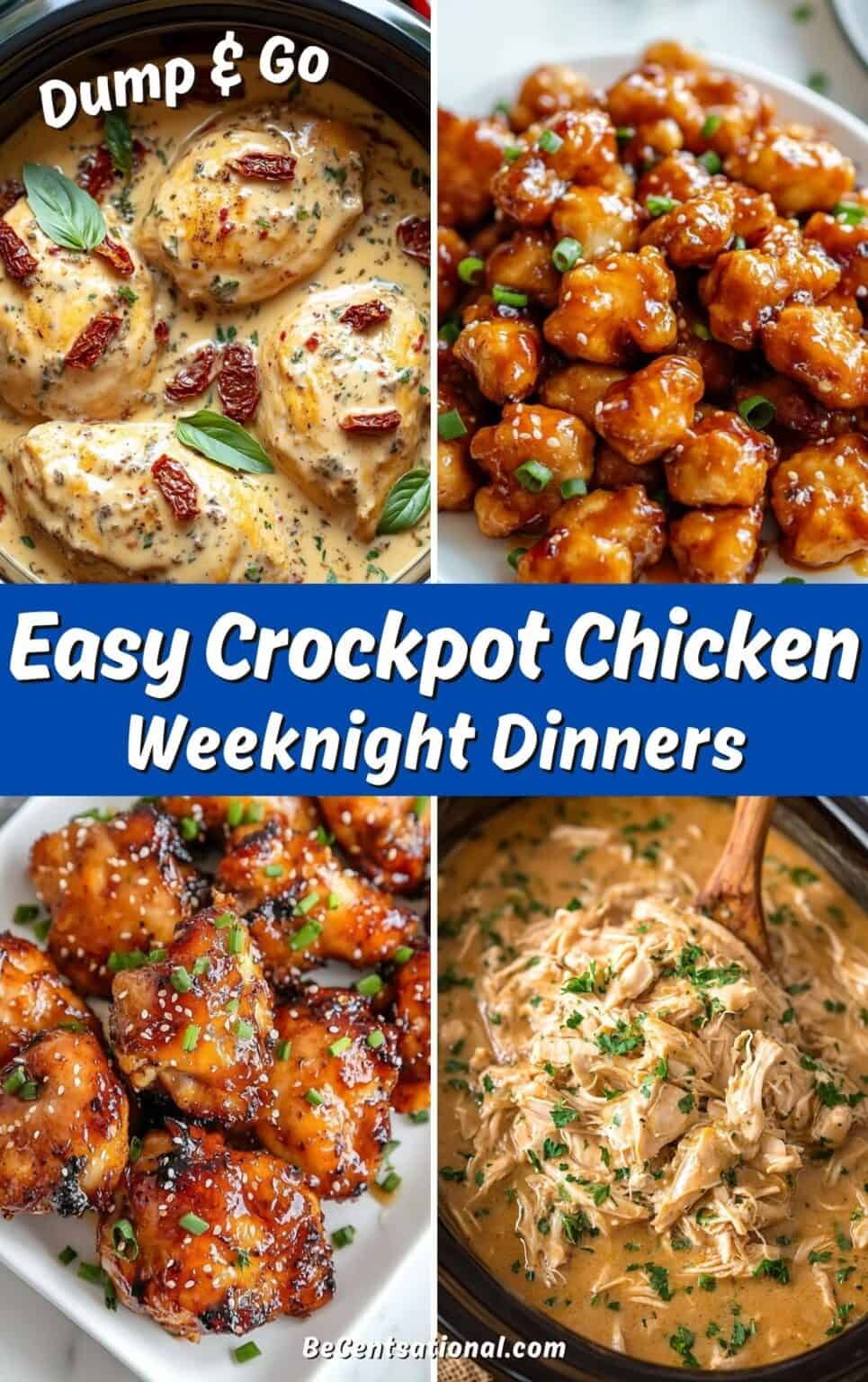 Easy Crockpot Chicken Recipes for Busy Weeknights